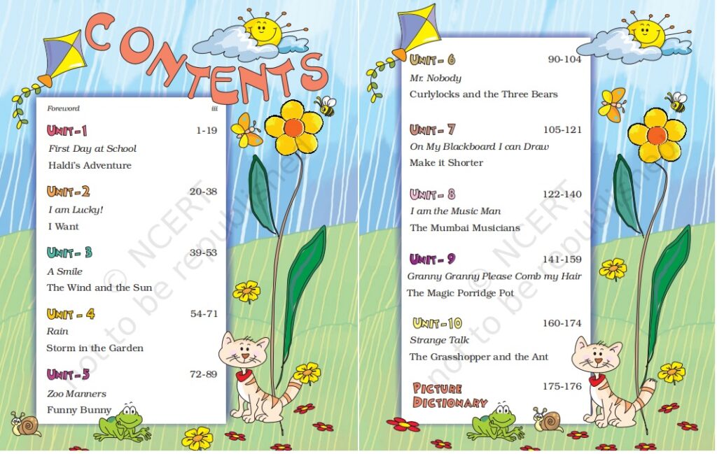 Download Class 2 English Lesson Plan Class Chapters