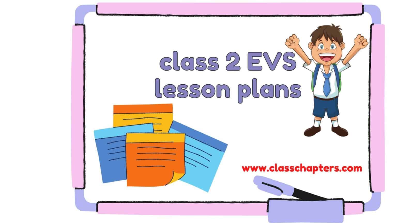 DOWNLOAD CLASS 2 EVS LESSON PLAN in word and PDF