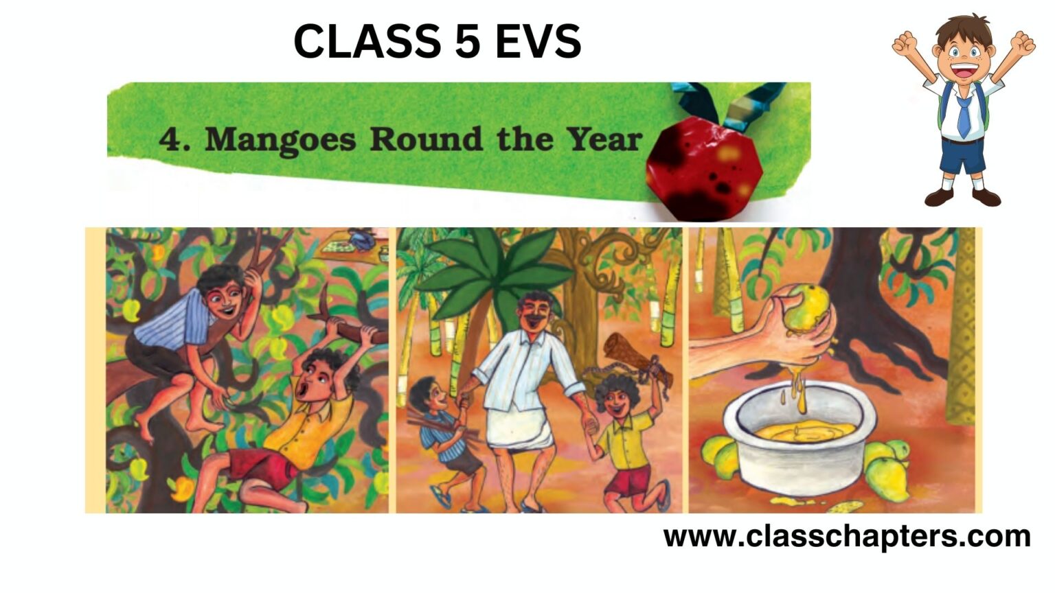Class 5 EVS Lesson Plan in Word and PDF format - class chapters